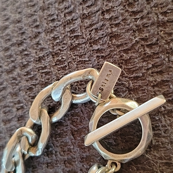 Stigma | Accessories | Stigma Curb Chain Fleurdelis Shield Braclet ...